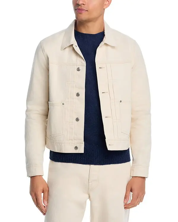 Paul Smith Point Collar Button Jacket - Rinse Wash
