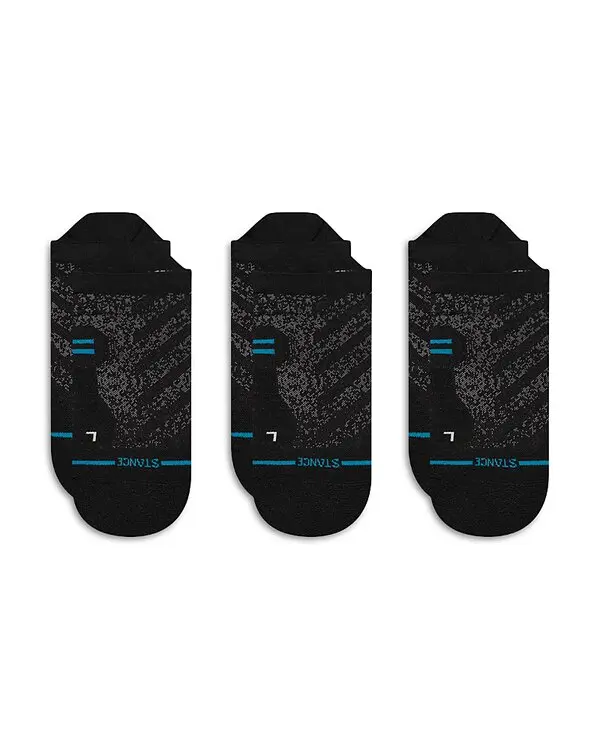 Stance Run Light Tab Socks Pack Of 3 - Black