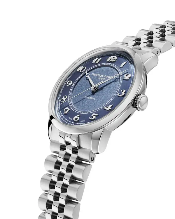 FREDERIQUE CONSTANT Classic Automatic Watch 39mm - Silver/blue