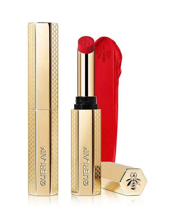 GUERLAIN Kisskiss Honey Infused Lipstick - Petal Red