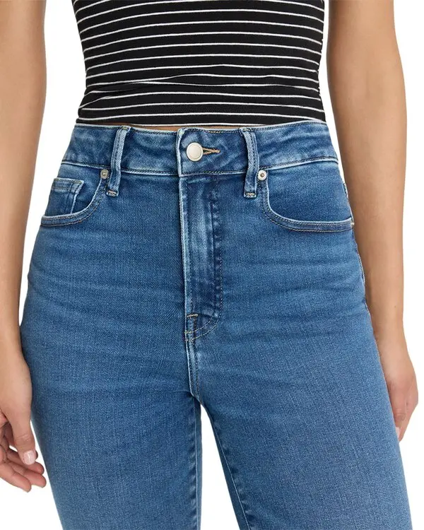 Good American Good Legs Straight Jeans