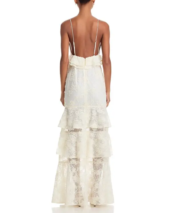 Black Halo Eris Maxi Dress