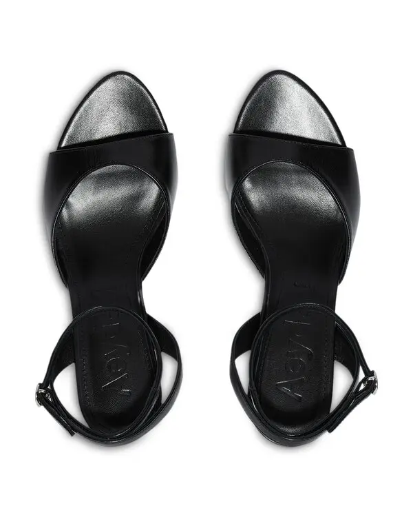 AeydĒ Jada Leather Sandals - Black