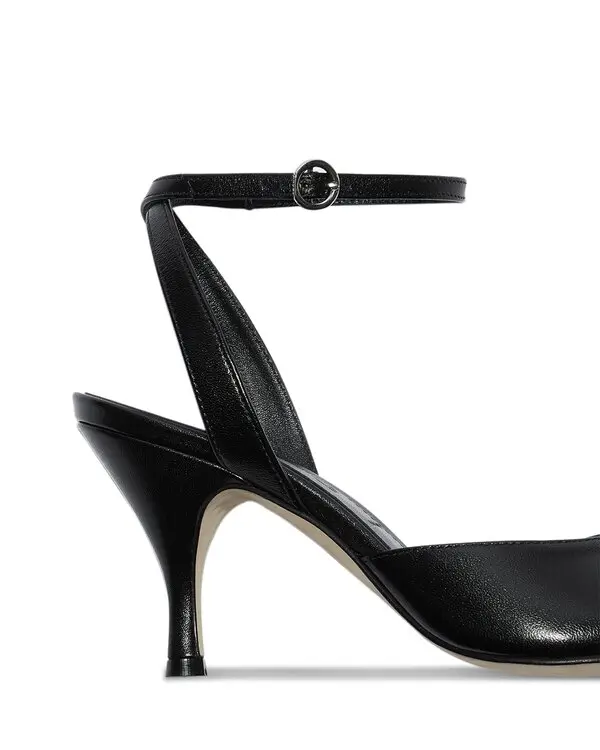 AeydĒ Jada Leather Sandals - Black