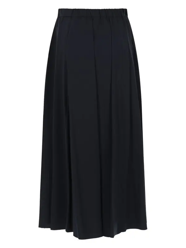 Aspesi Midi Poplin Skirt - Blue