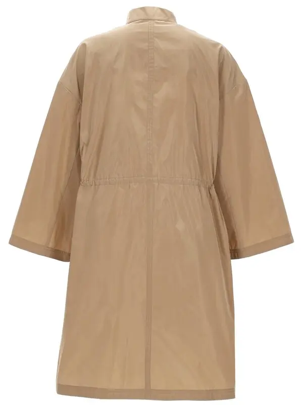 Fabiana Filippi Zip-up Trench Coat