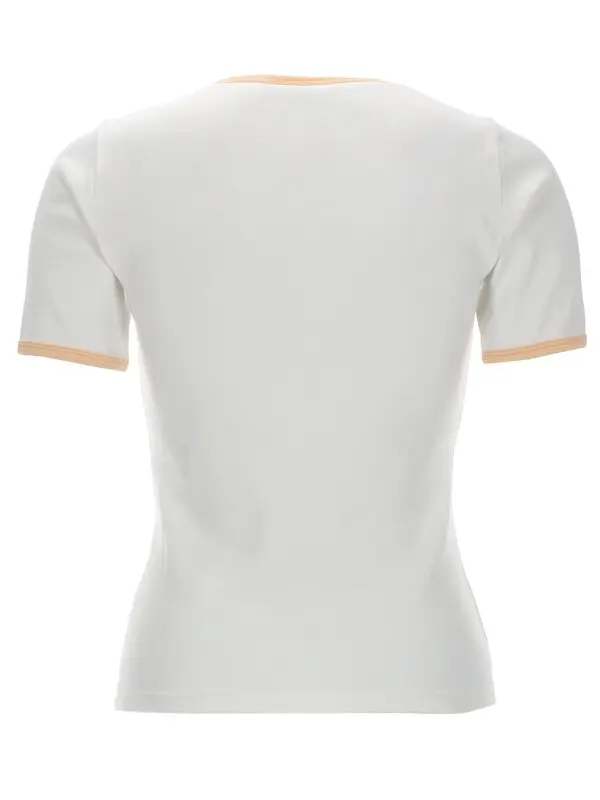 COURREGES Logo T-shirt - White