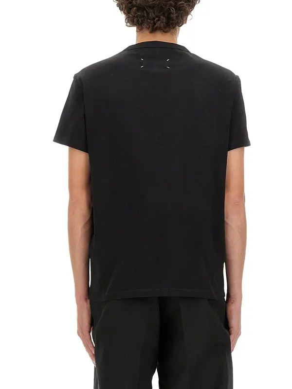 MAISON MARGIELA T-shirt In Cotone - Black