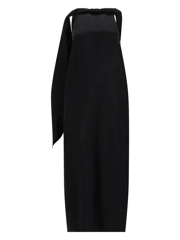 Loulou De Saison Susan Midi Dress - Black