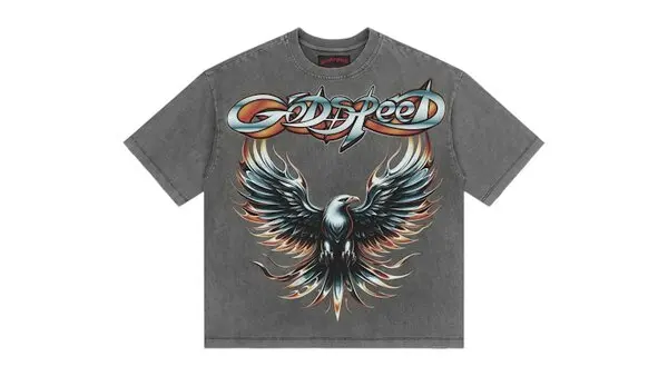 GODSPEED Eagle Eye T-shirt - Grey Wash