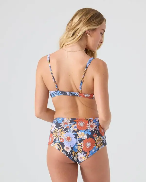 Roxy Soul Flower Scoop Bralette Bikini Top