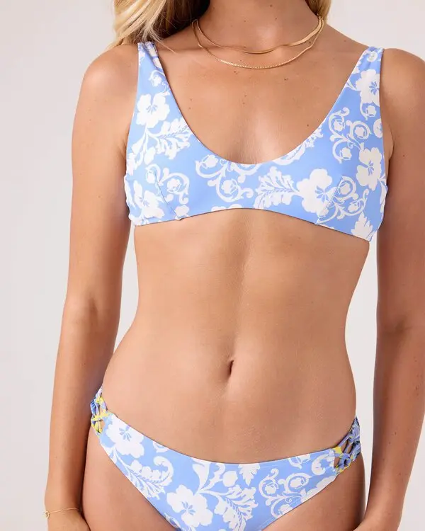 Roxy Golden Glow Reversible Scoop Bikini Top