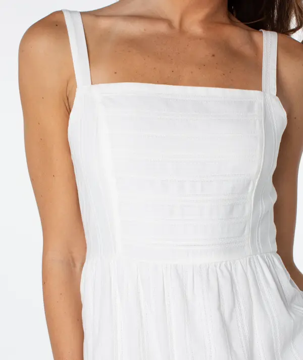 Roxy Clearwater Maxi Dress - Cloud Dancer Solid