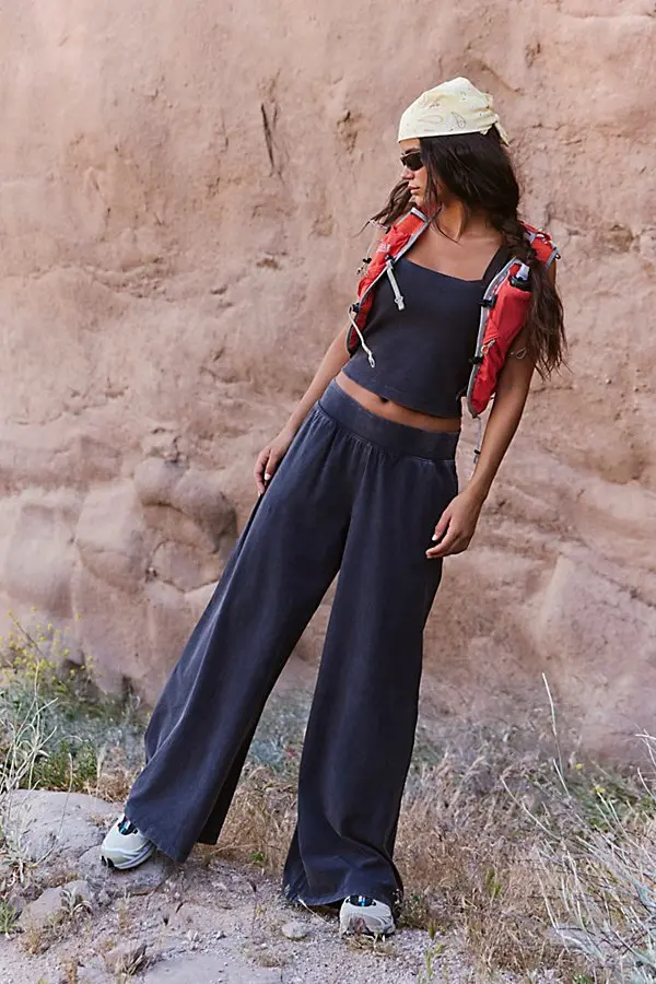 Free People Hot Shot Strappy Set - Black