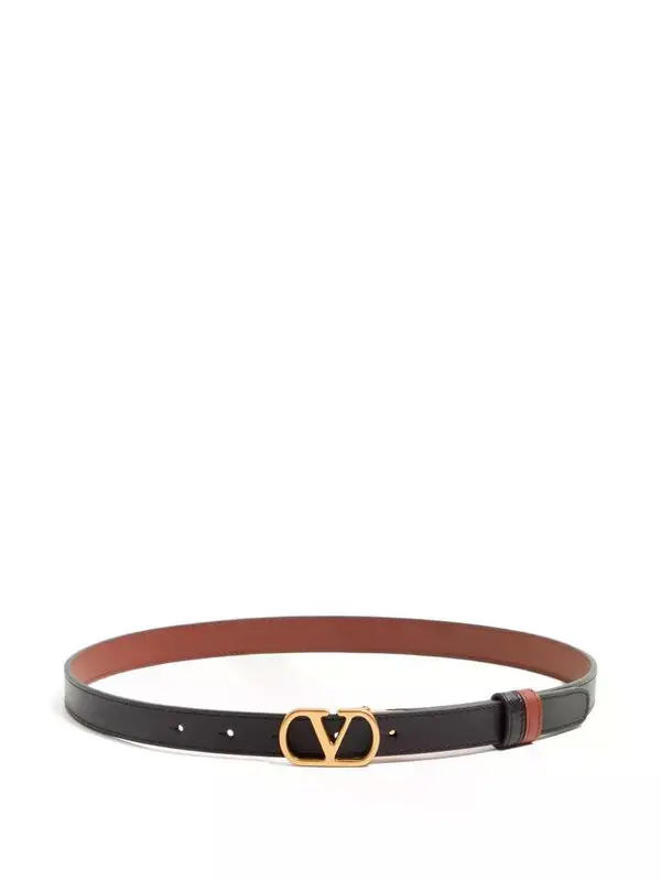 Valentino Garavani Vlogo Signature Reversible Belt - Black