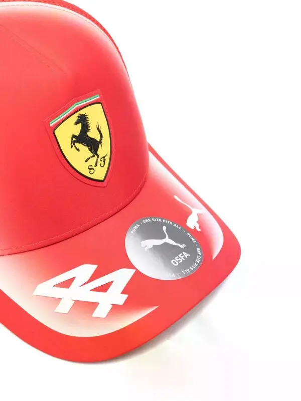 PUMA Logo-embroidered Baseball Cap - Red