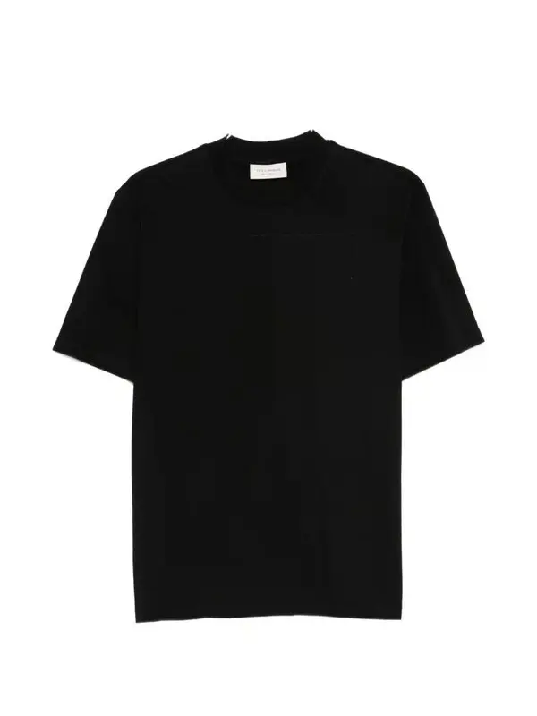 YES LONDON Crew-neck T-shirt - Black
