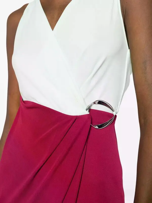 Patrizia Pepe Color-block Maxi Dress