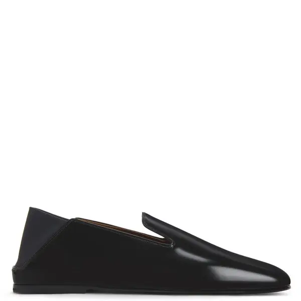 GIUSEPPE ZANOTTI Leather Loafers - Black
