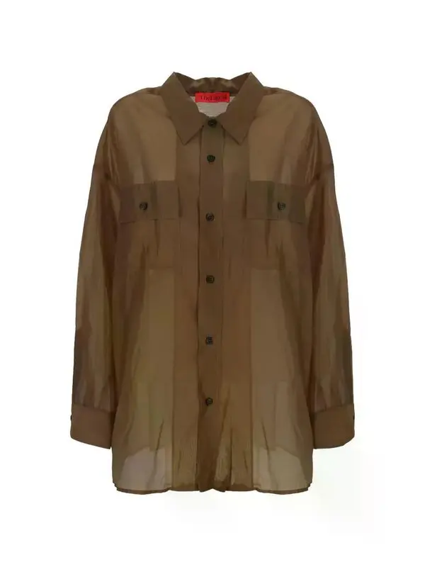 THELATEST Button Flap Shirt - Neutrals
