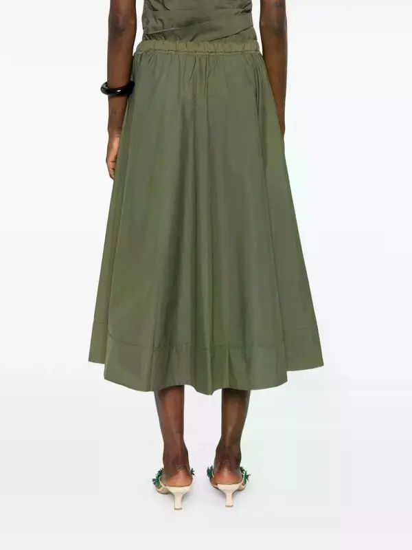Simkhai Drawstring Midi Skirt