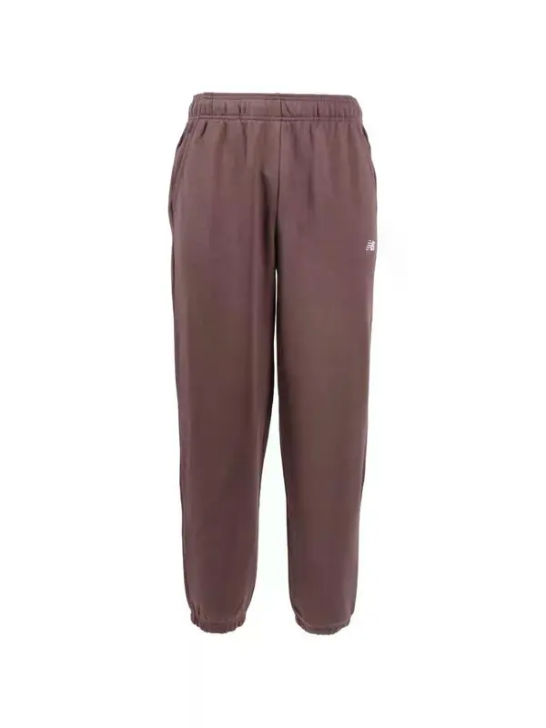 NEW BALANCE Logo Track Pants - Brown