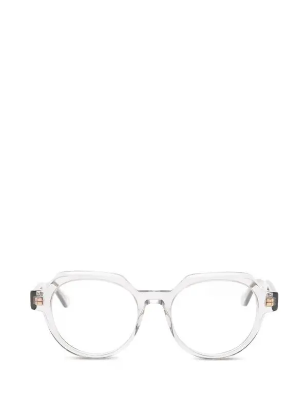 Chloé Oval-frame Glasses - Grey