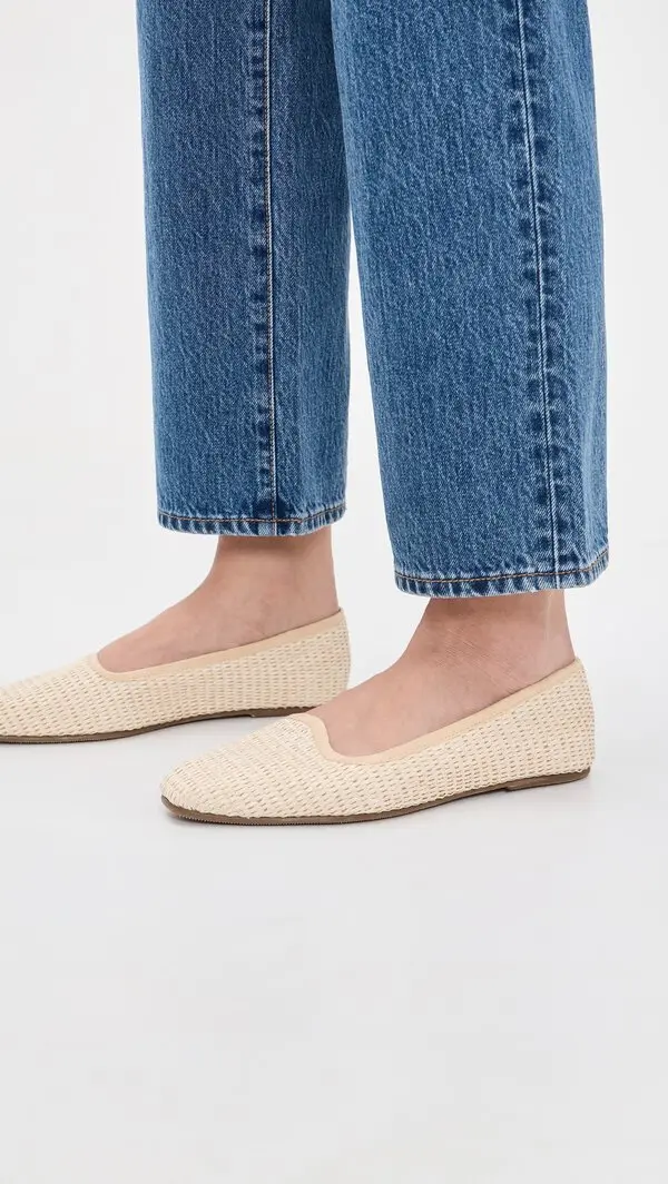 Kaanas Tyrel Raffia Flats