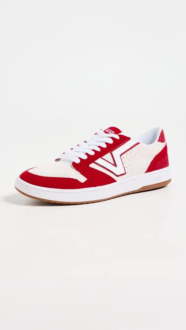 VANS Lowland 2.0 Suede Sneakers - Red