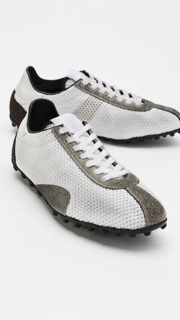 MAISON MARGIELA Spinter Low Top Sneakers - White/grey