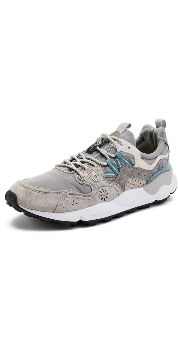 FLOWER MOUNTAIN Yamano 3 Sneakers - Anthracite Grey