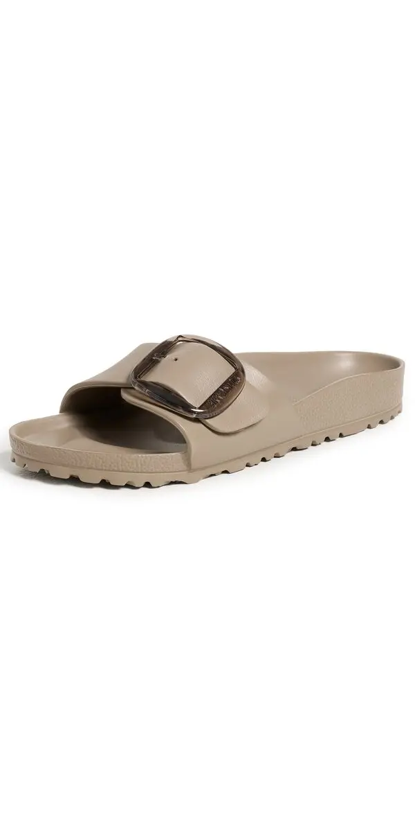 BIRKENSTOCK Madrid Eva Big Buckle Sandals - Gray Taupe