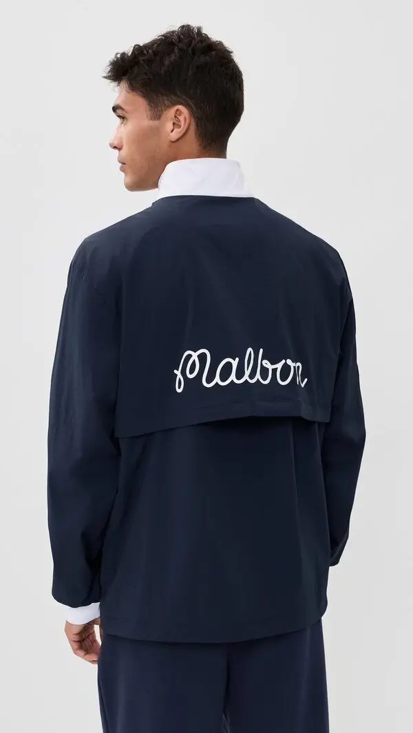 MALBON Cascade Quarter Zip Windshirt