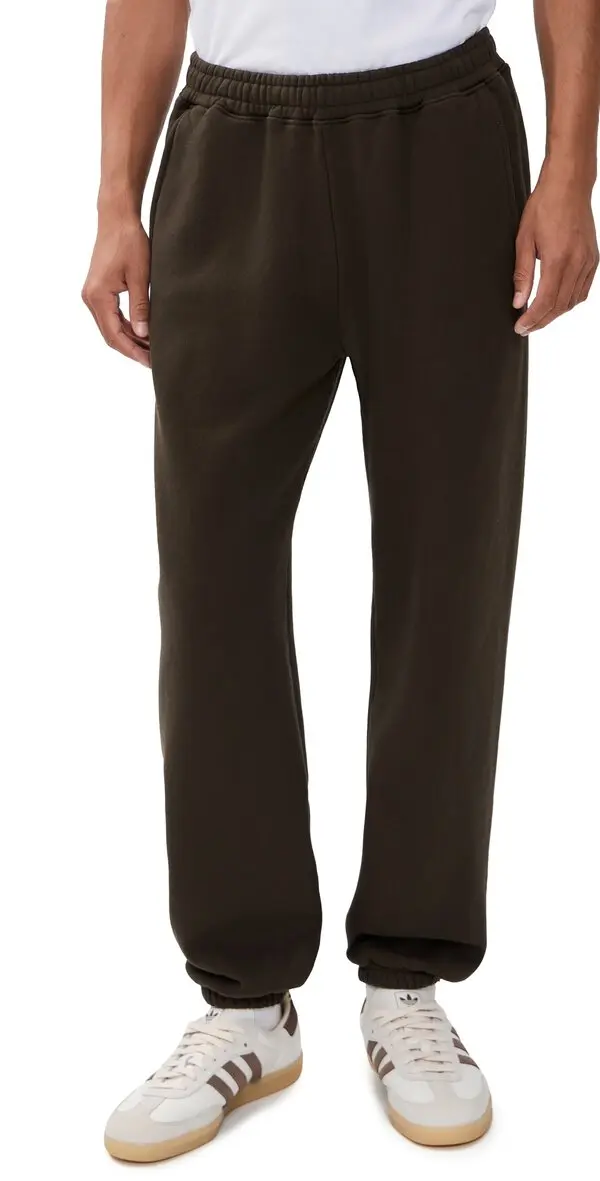 MALBON Clubhouse Sweatpants - Brown