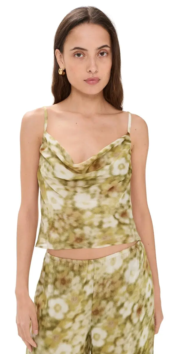 MADISON THE LABEL Solange Top - Citrus Bloom