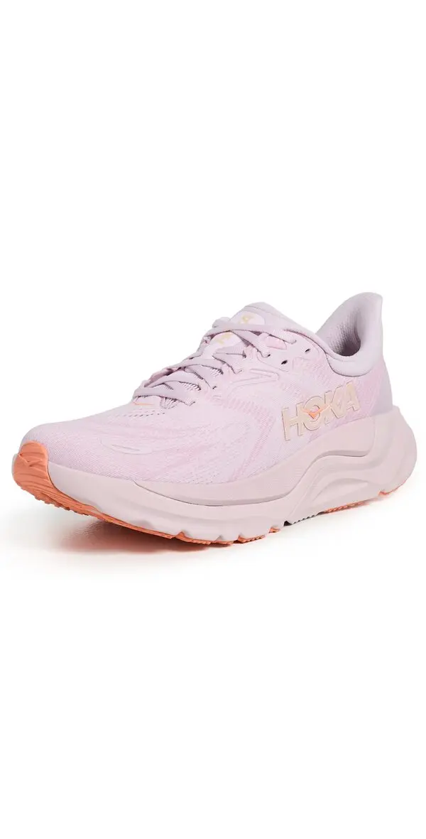 HOKA® Arahi Sneakers - Lilac Cream/neon Cantaloupe
