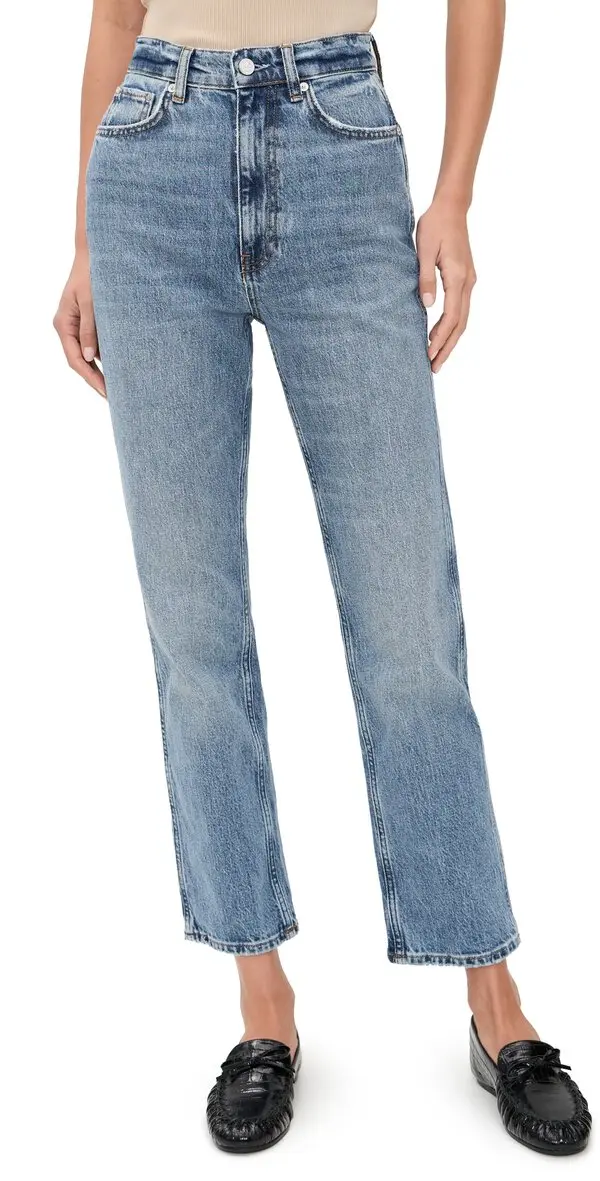 ANINE BING Jane Jeans - Cascade Blue