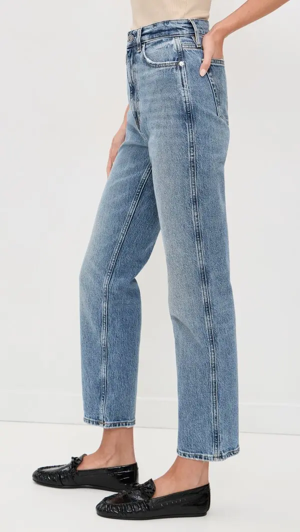 ANINE BING Jane Jeans - Cascade Blue