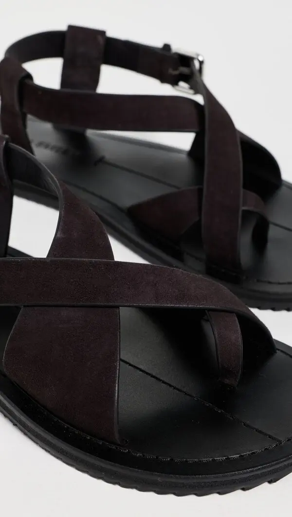 A.emery Ora Sandals - Blackberry Suede
