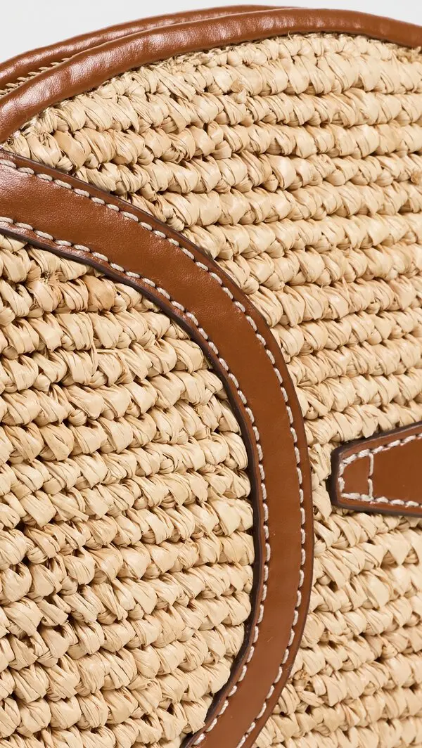 Staud Pesce Clutch - Natural/tan