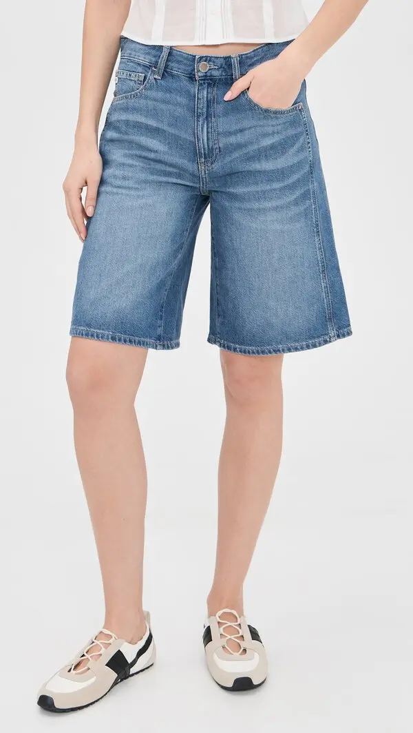 Ag Thalia Bermuda Shorts - Galaxy