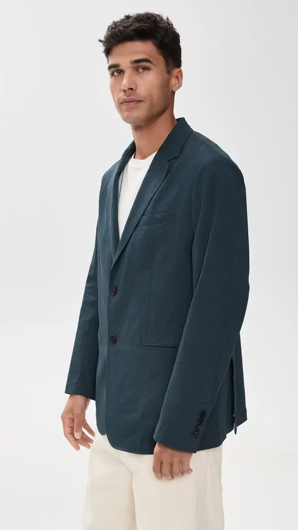 Theory Clinton Blazer In Good Linen
