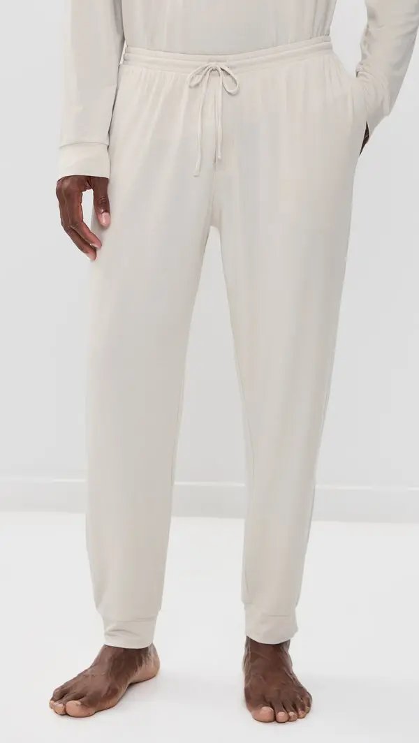 Eberjey Henry Long Pajama Set - Moonstruck