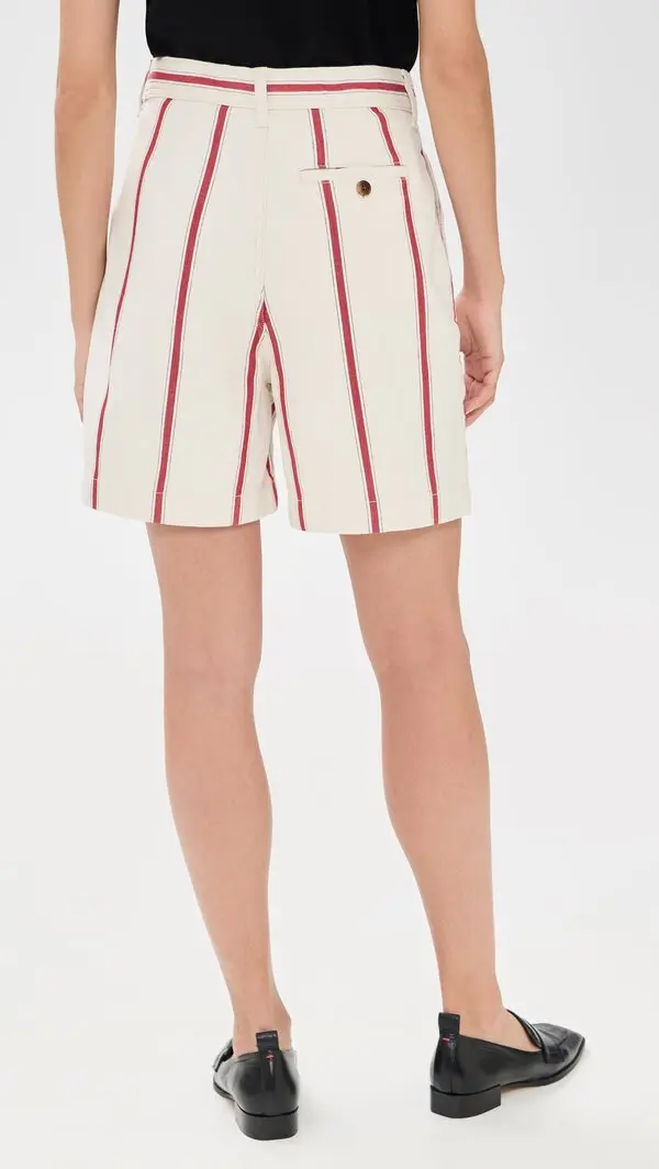 Faherty Brand Tideweave Pleated Shorts