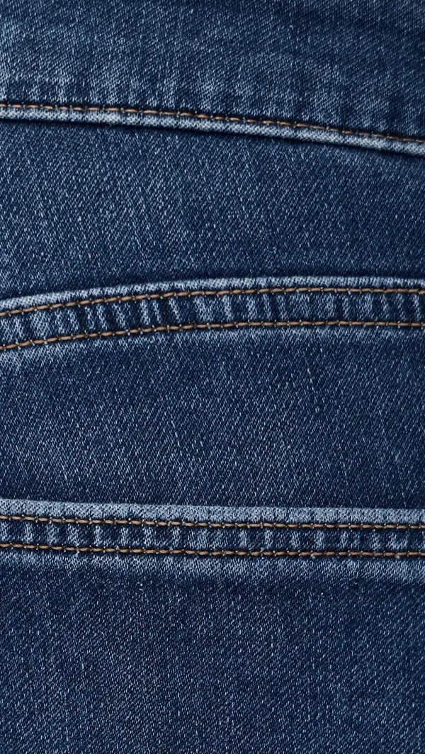 Warp + Weft Ord Straight Knit Jeans - Forget Me Not