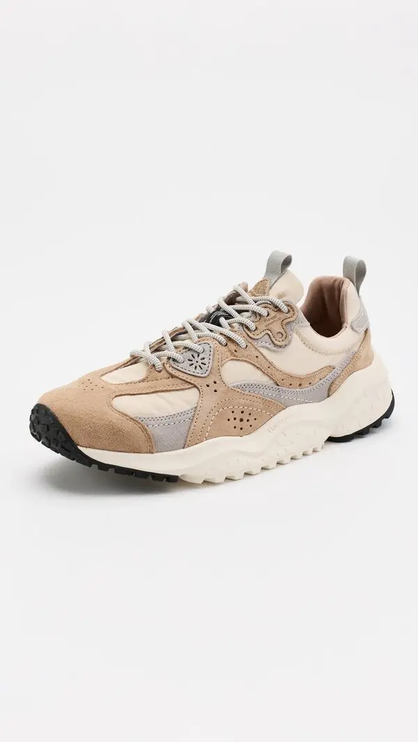 FLOWER MOUNTAIN Wave Sneakers - Beige Cream