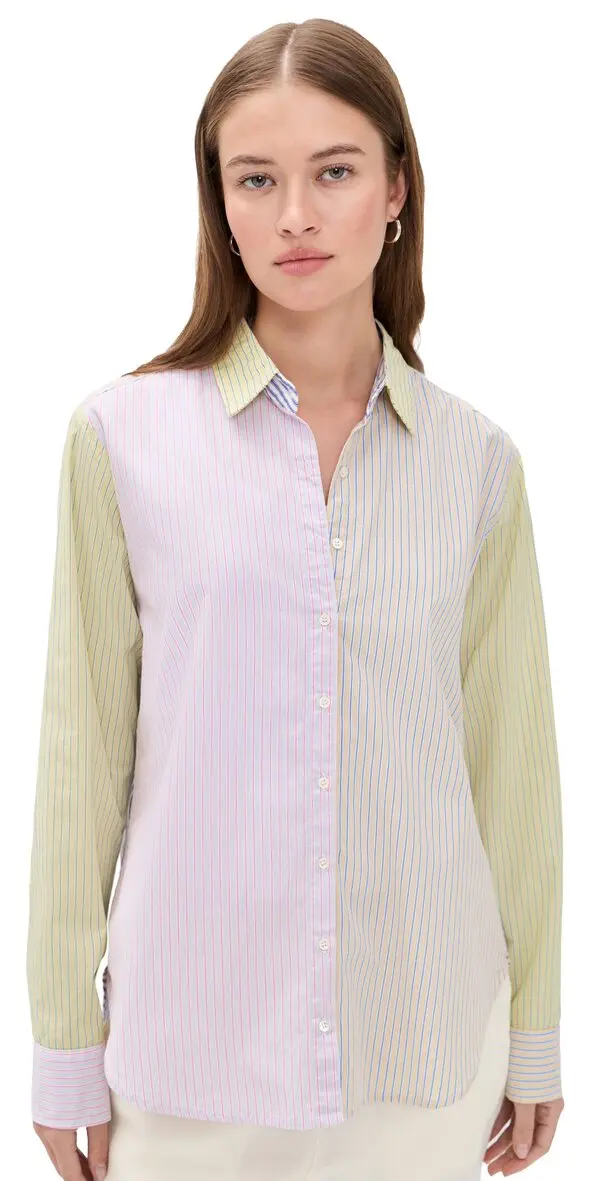 Xirena Beau Striped Shirt - Mixed Stripe