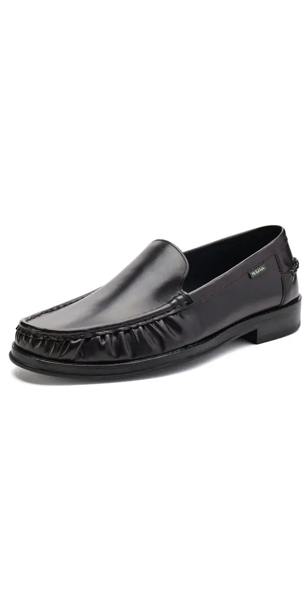Paul Smith Breton Brown Loafers - Black