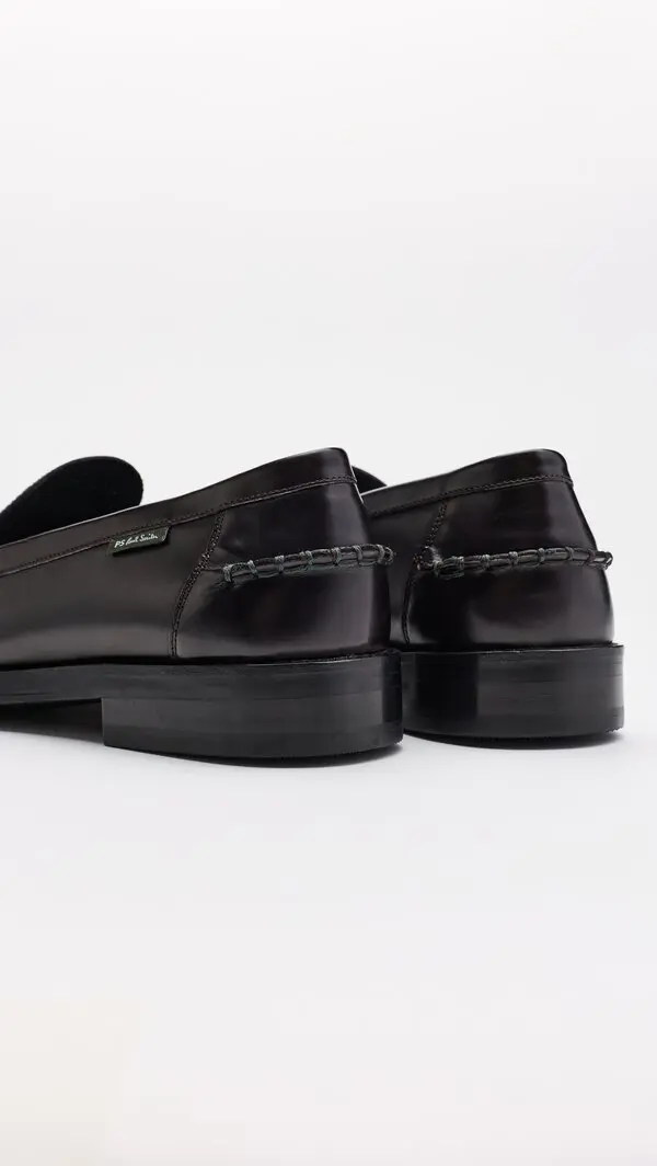 Paul Smith Leather Loafers - Black