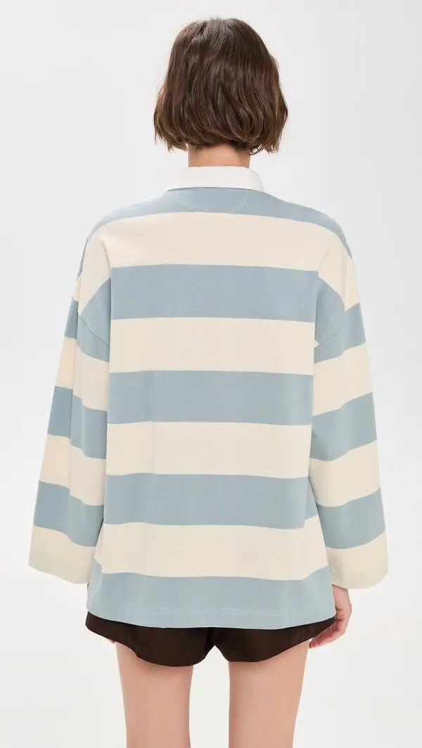 Strut This Chester Long Sleeve Rugby Shirt